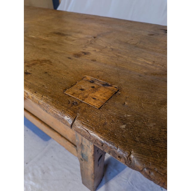 Antique Wooden Coffee Table | Chairish