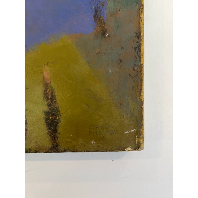 Vintage Ethereal Figurative Landscape Painting by Martin Friedman ...