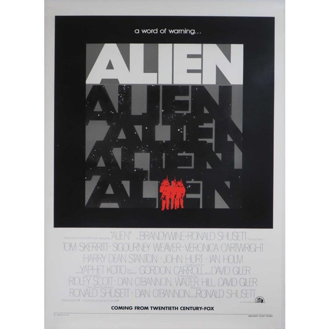 1979 Alien 1 Poster | Chairish