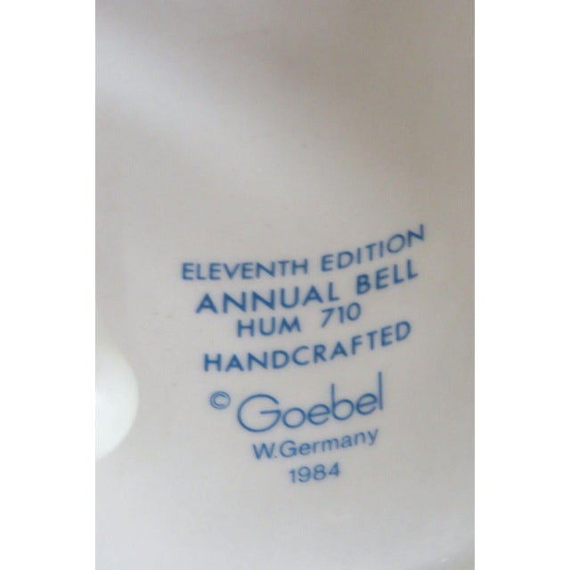Goebel Hummel W Germany 1988 Annual Hand Crafted Bell | Chairish