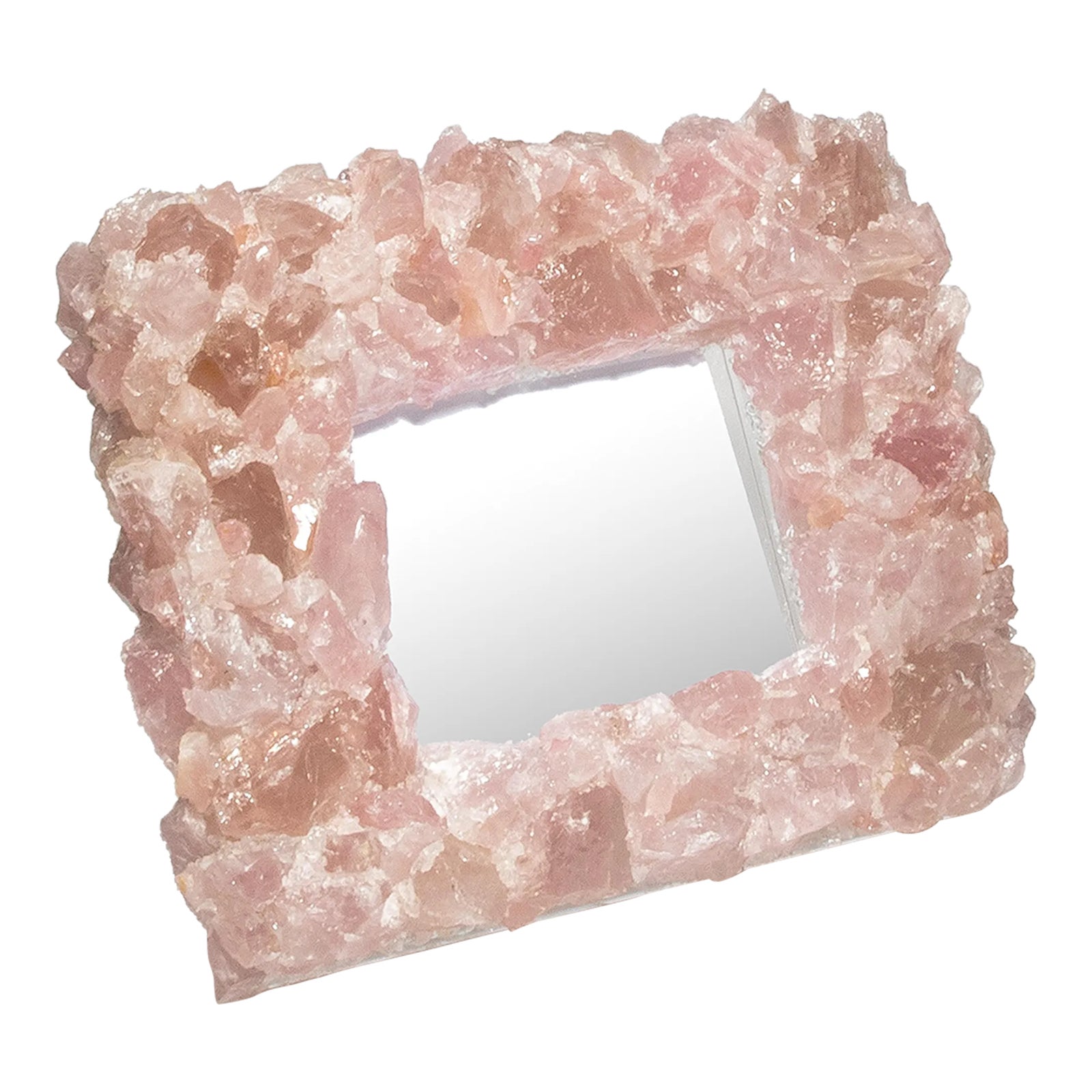 Frame Large Horizontal Pink Quartz | Chairish