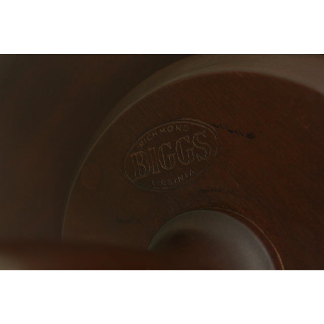 Biggs Od 776 Clover Top Mahogany Pedestal Table | Chairish