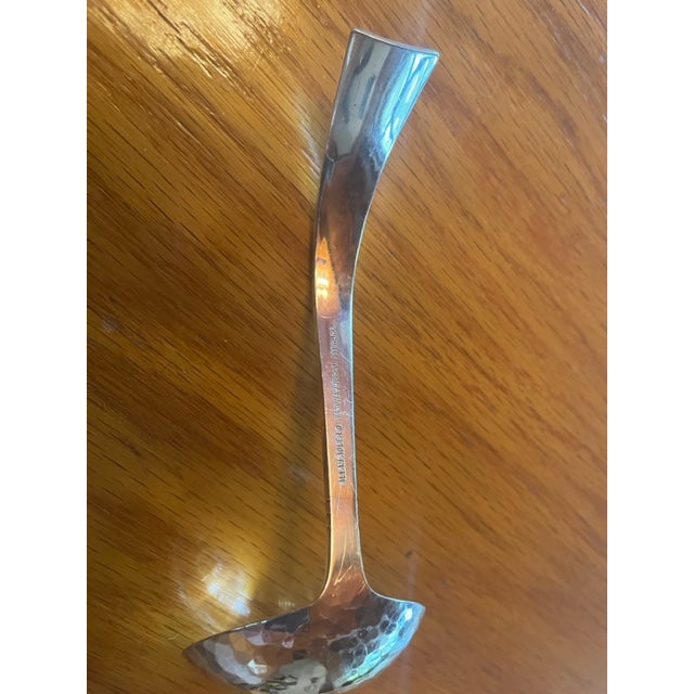 1950s Allan Adler Silversmiths Mid-Century Sterling Gravy Ladle in ...