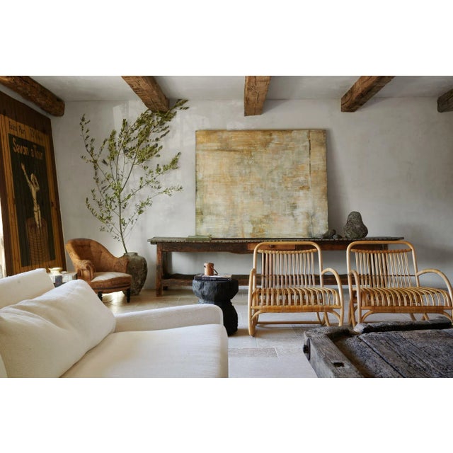 Loup Rattan Lounge Chair | Chairish