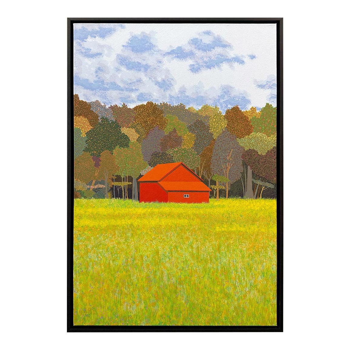 Michael Aron Original Painting 2025 "North Road" 26 X 38 | Chairish