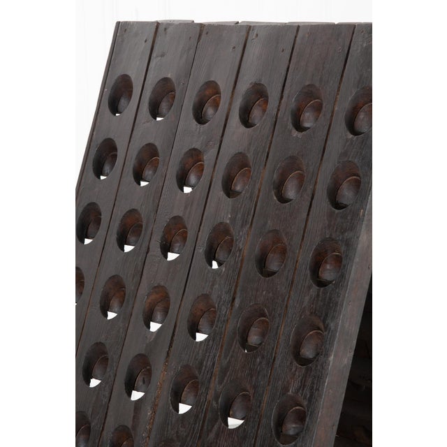 French 19th Century Champagne Riddling Rack | Chairish