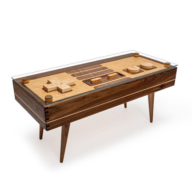 Retro Gaming Coffee Table | Chairish