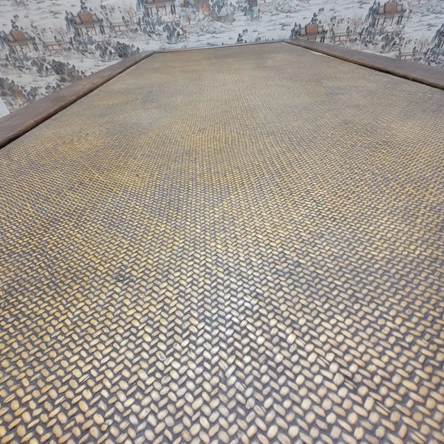 1900s Antique Shanxi Province Ming Dynasty Opium Bed Elm and Rattan ...