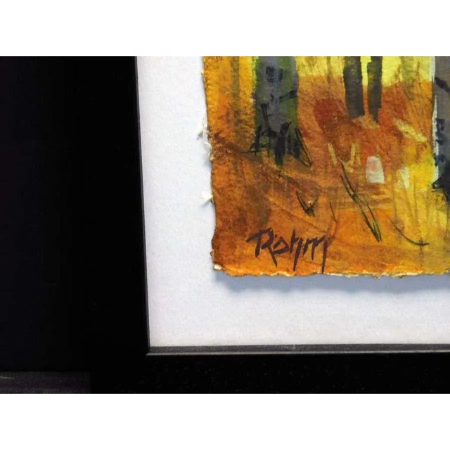 Robert Bob Rohm "Fall Glitter" Original Watercolor Landscape Painting ...