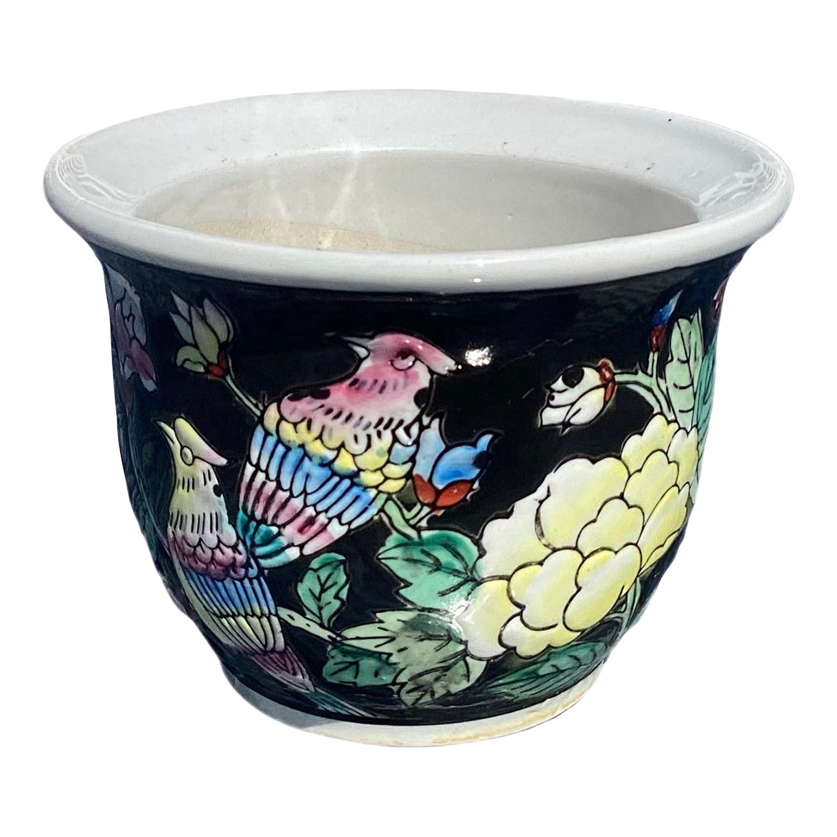 Vintage Chinese Planter | Chairish