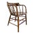 Vintage Wood Saloon Style Bankers Chair | Chairish