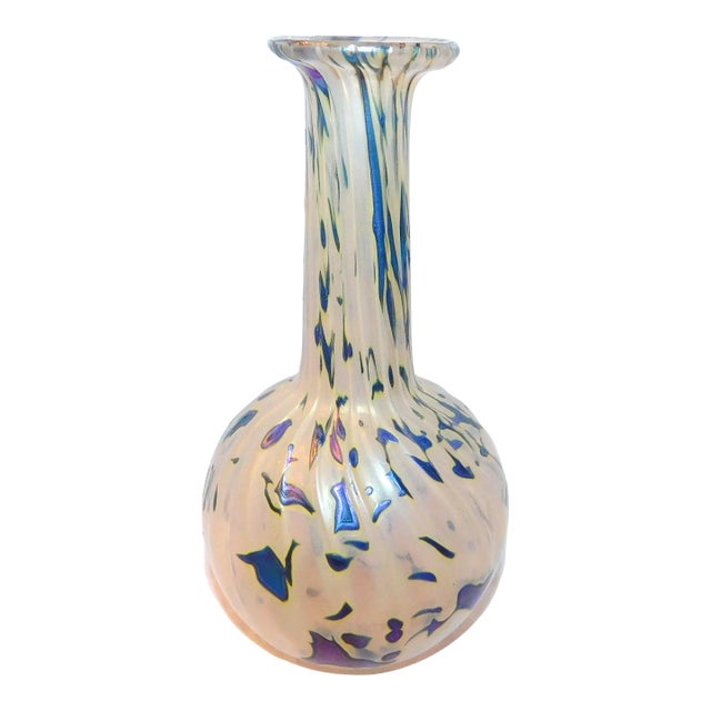 Late 20th Century Robert Held Art Glass Vase | Chairish