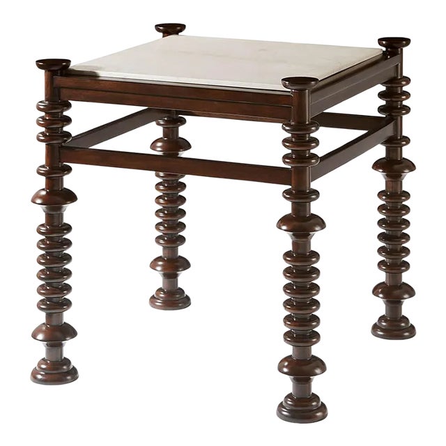Modern Baroque Accent Table | Chairish