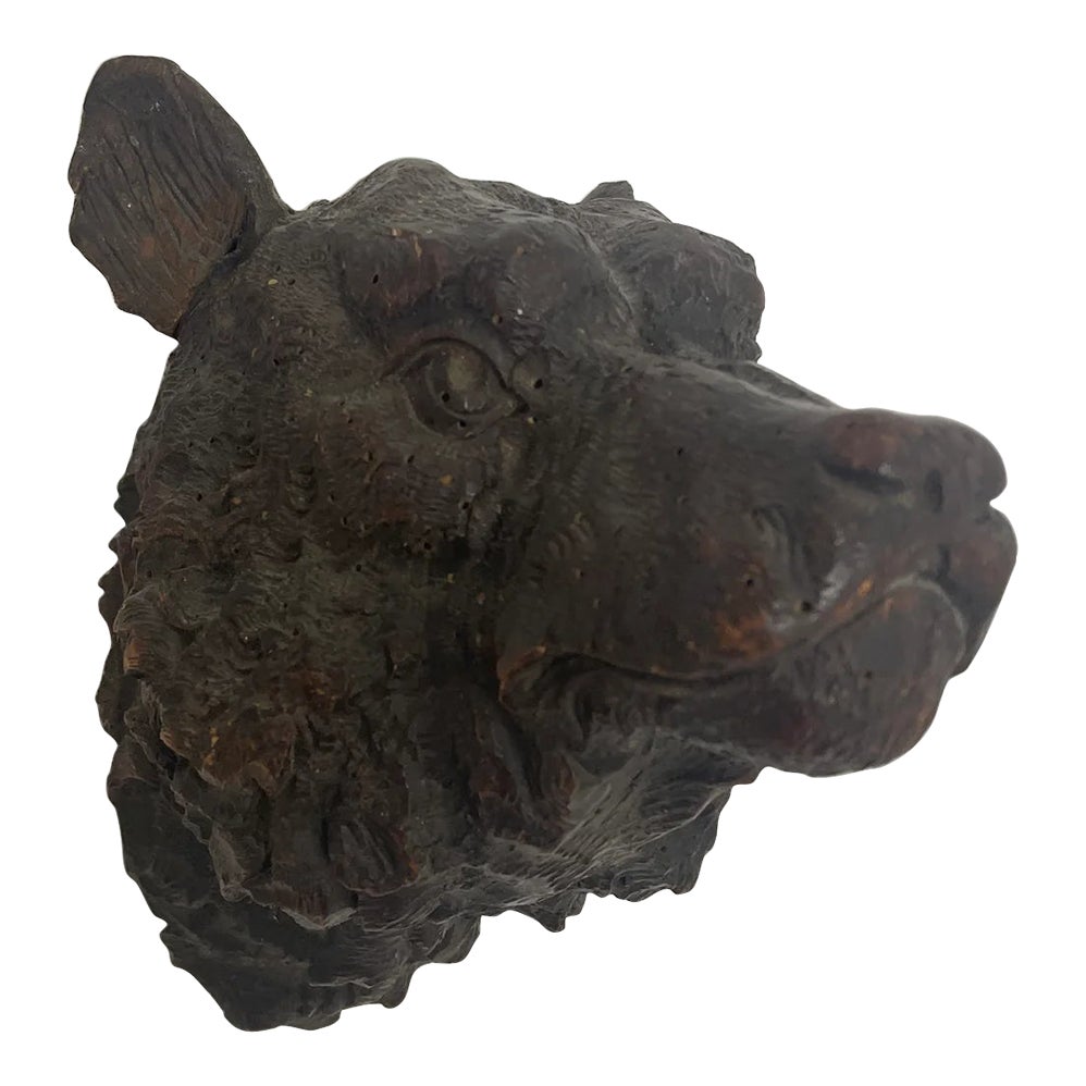 Early 20th Century Swiss Black Forest Brienz Wood Carving - Decorative ...