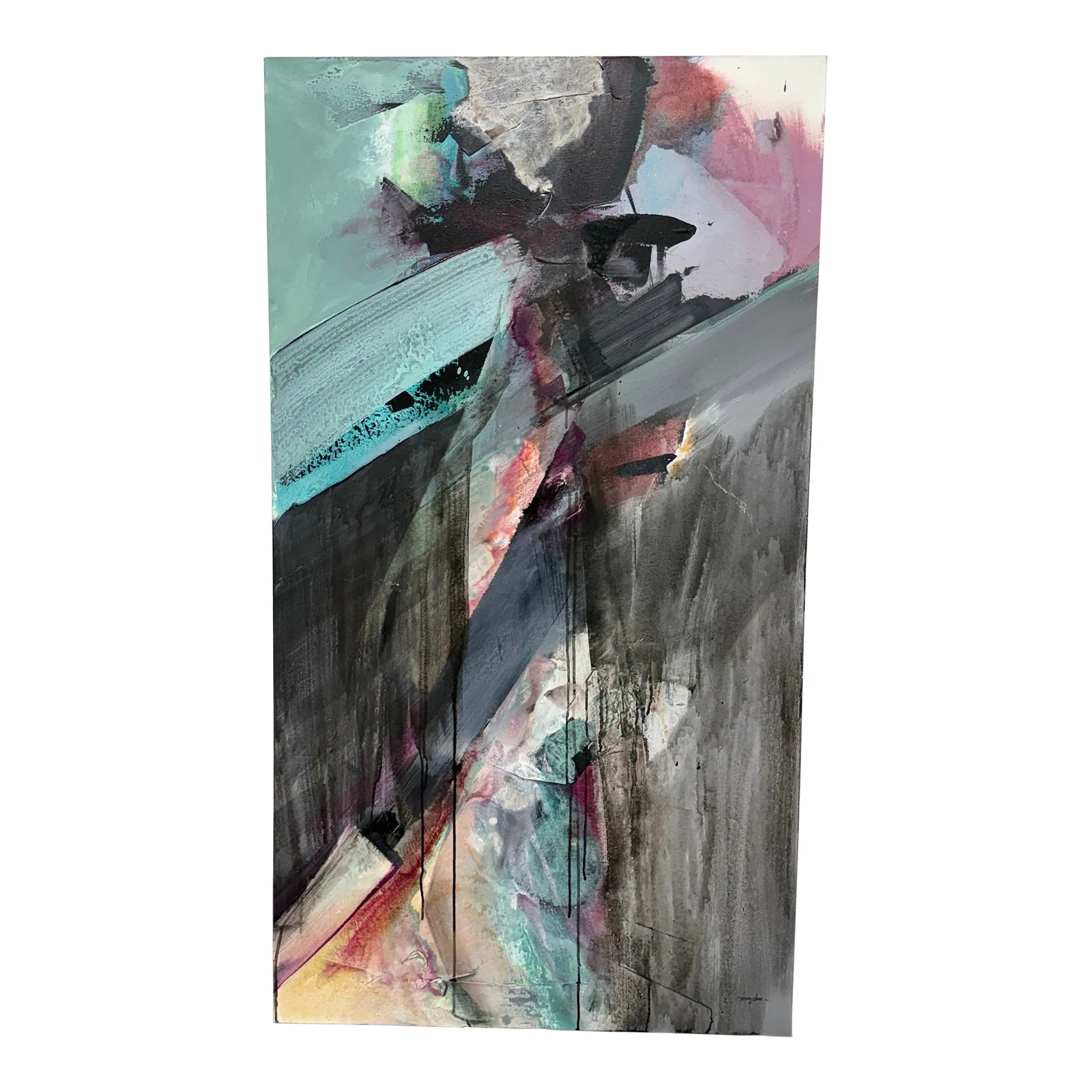 Circa 1985 Gregory Deane "Jade Forrest", Signed, Titled + Dated | Chairish