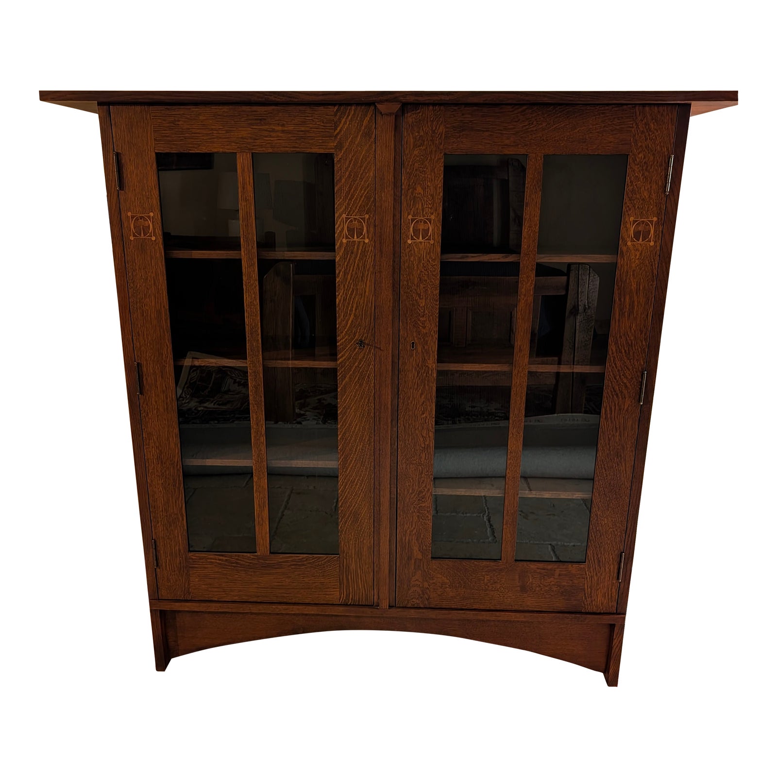 Stickley Bookcase From the Harvey Ellis Collection | Chairish