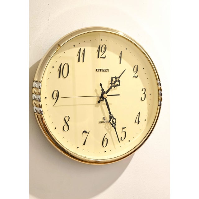 Vintage Citizen 1970s Wall Clock | Chairish