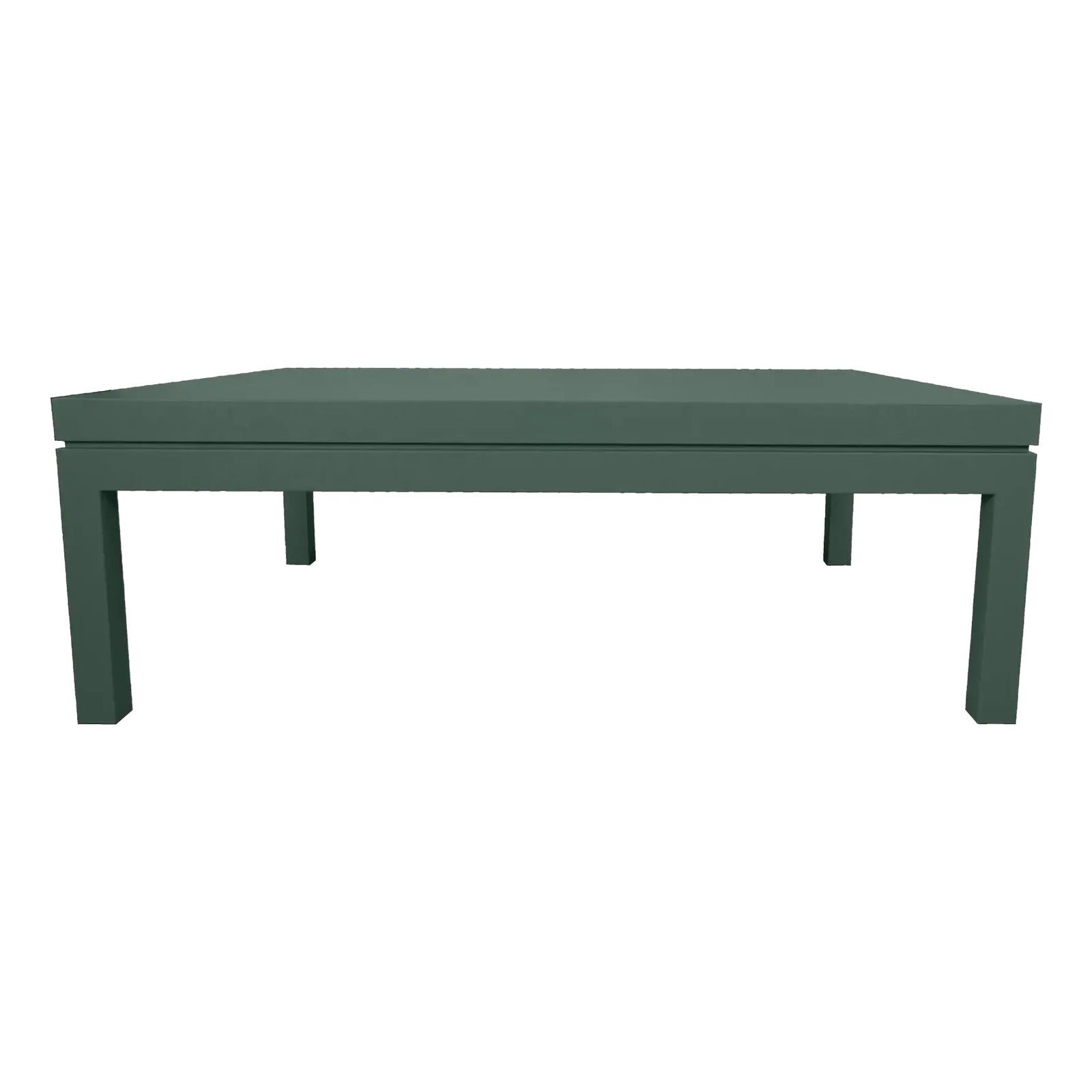 Custom-Carl Springer Style Kensington Raffia Coffee Table. Paint Name ...