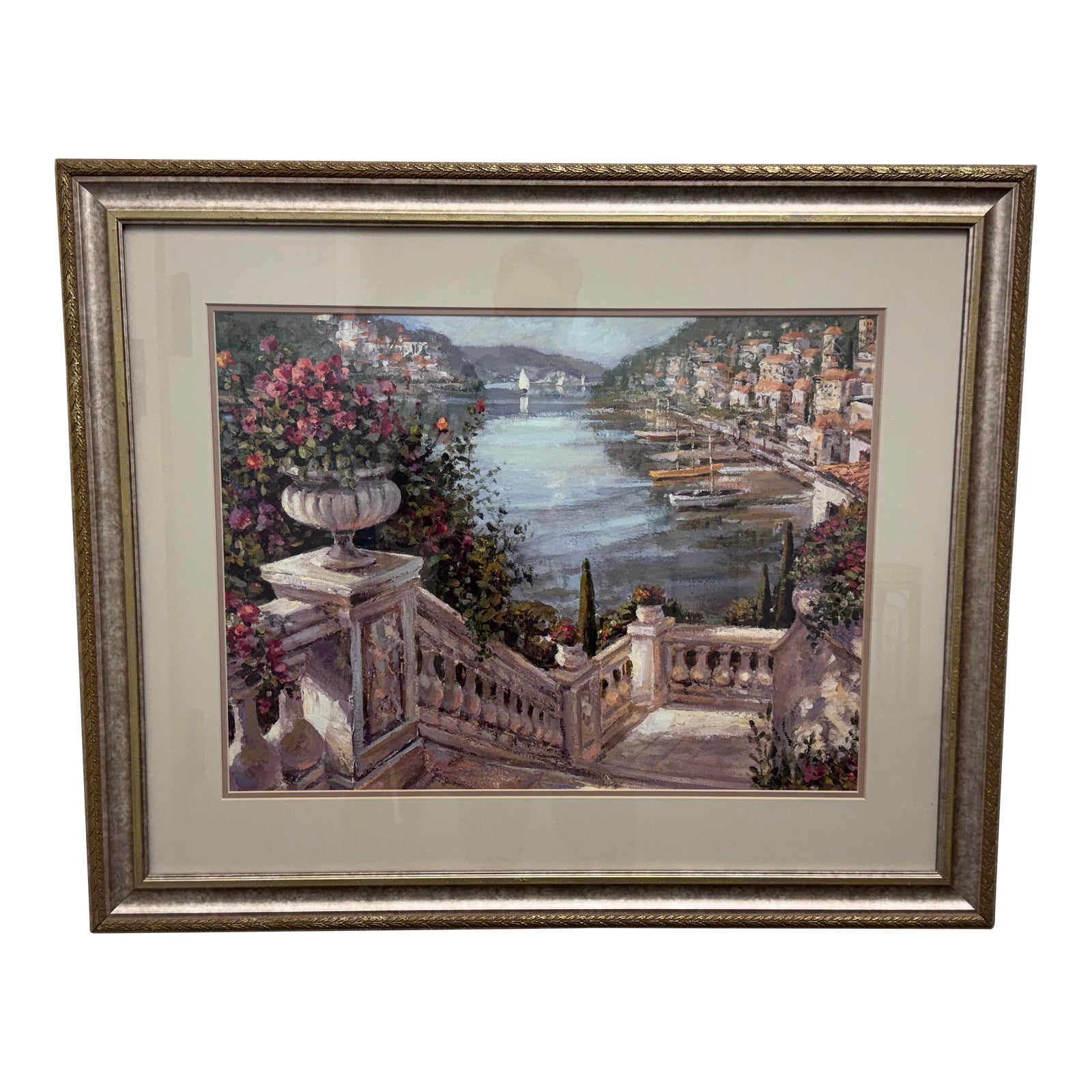 Van Martin "Mediterranean Cove" Tuscan Art Print | Chairish