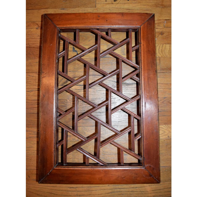 Chinese Fret Panel | Chairish