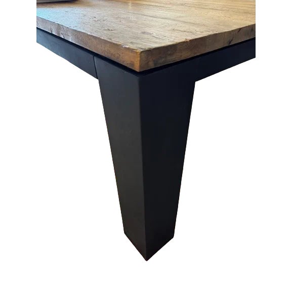 Custom Reclaimed Elm Dining Table | Chairish