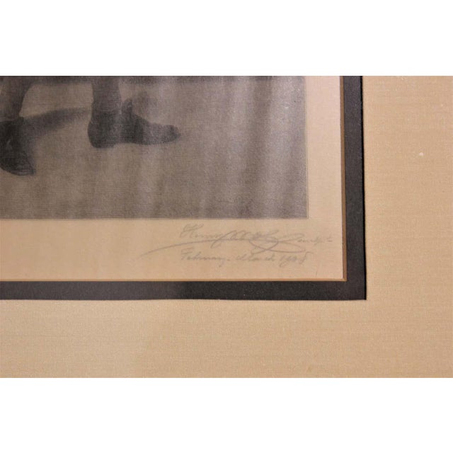 1908 "Boy With a Sword" Henry Wolf Engraving Portrait Print After ...