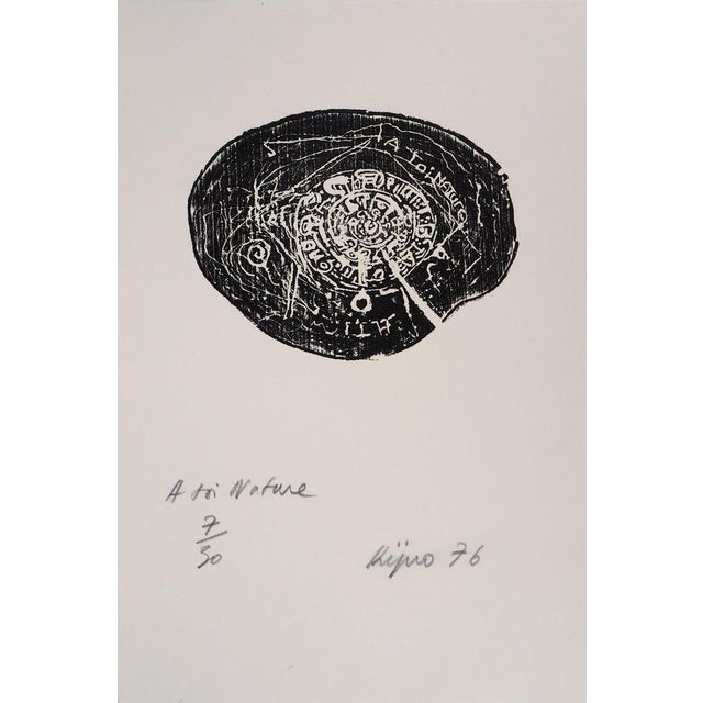 Ladislas Kijno, A toi nature, Etching | Chairish
