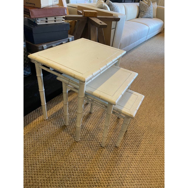 Phillips Scott Lincoln Nesting Tables - Set of 3 | Chairish