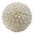 Vintage White Sea Shell Ball | Chairish