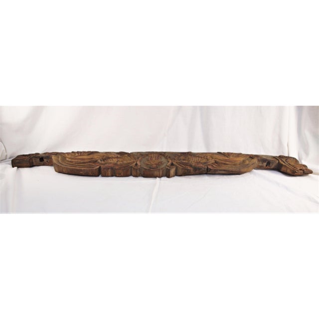 Antique Hand Painted Spanish Colonial Architectural Wood Element ...