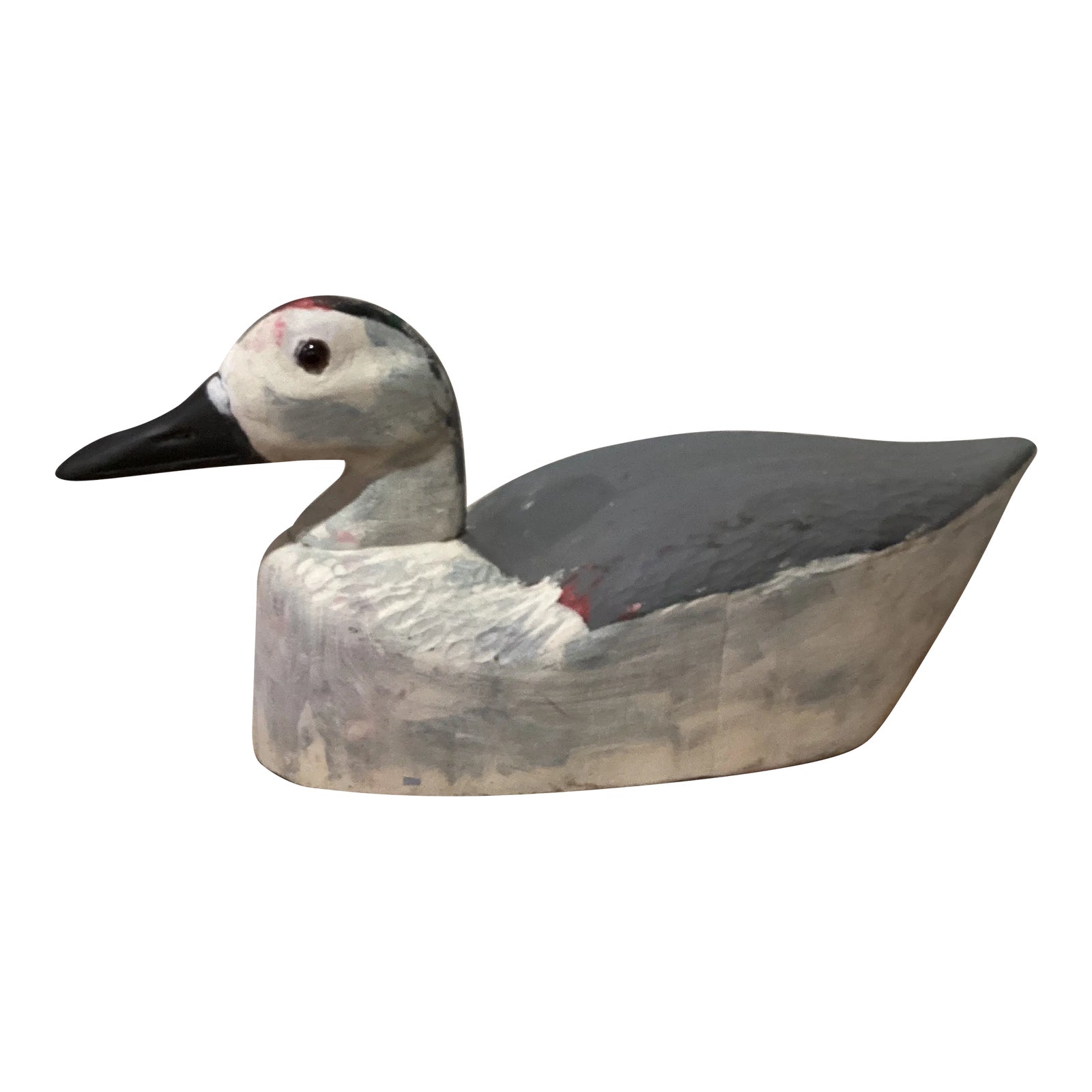 Vintage Handcrafted Wild Fowler Seagull Confidence Decoy With Glass ...