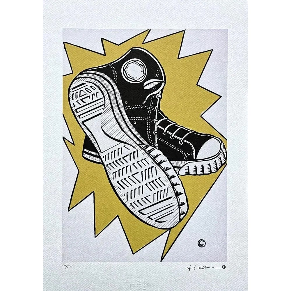 After Roy Lichtenstein, " Keds", 1990s, Silk-Screen | Chairish