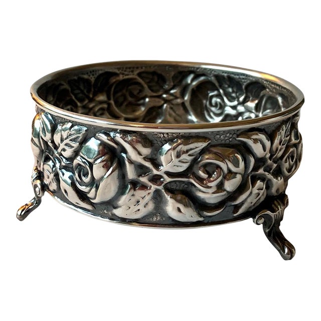 1940s Italian Silverplate Wine Coaster | Chairish