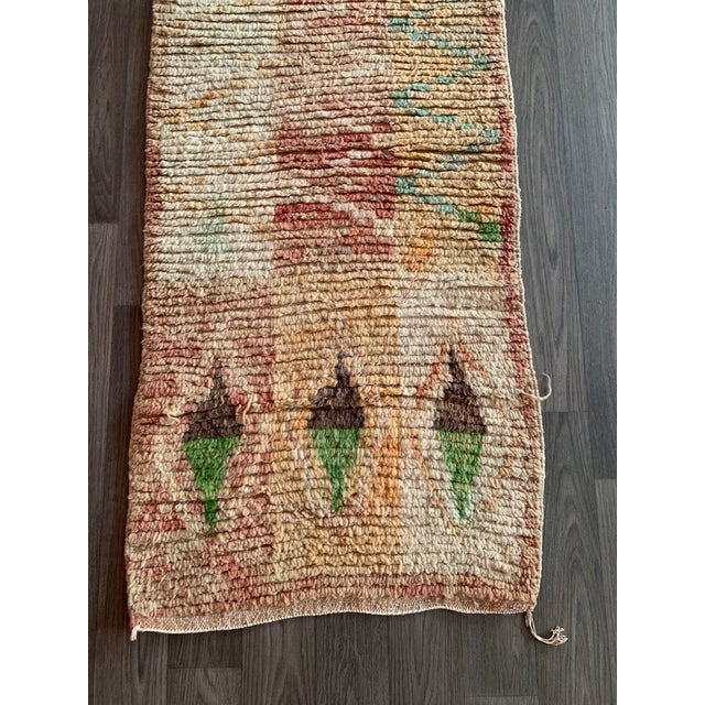 Vintage Moroccan Berber Runner-2′4″ × 9′2″ | Chairish