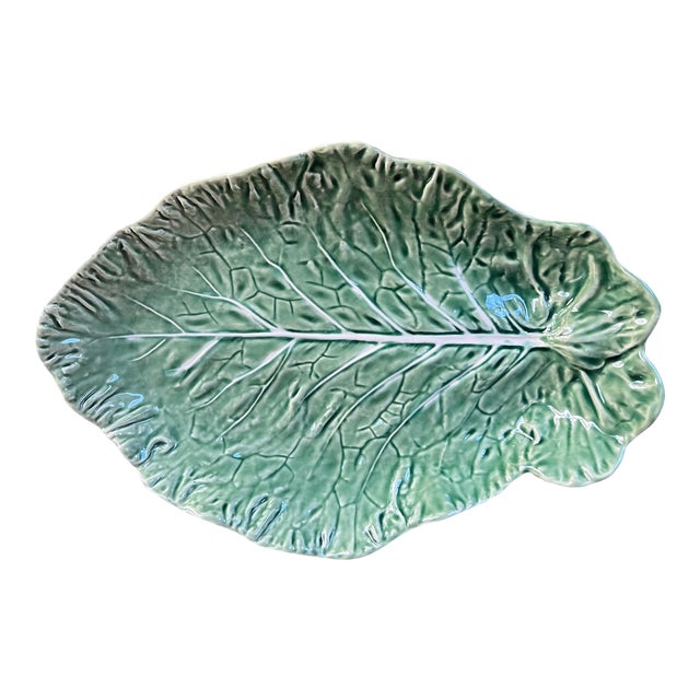 Bordallo Pinheiro Cabbage Platter | Chairish