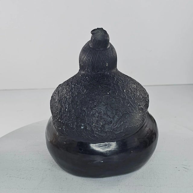 Mid 20th Century Dona Rosa Signed Oaxaca Black Clay Woman Figurine ...