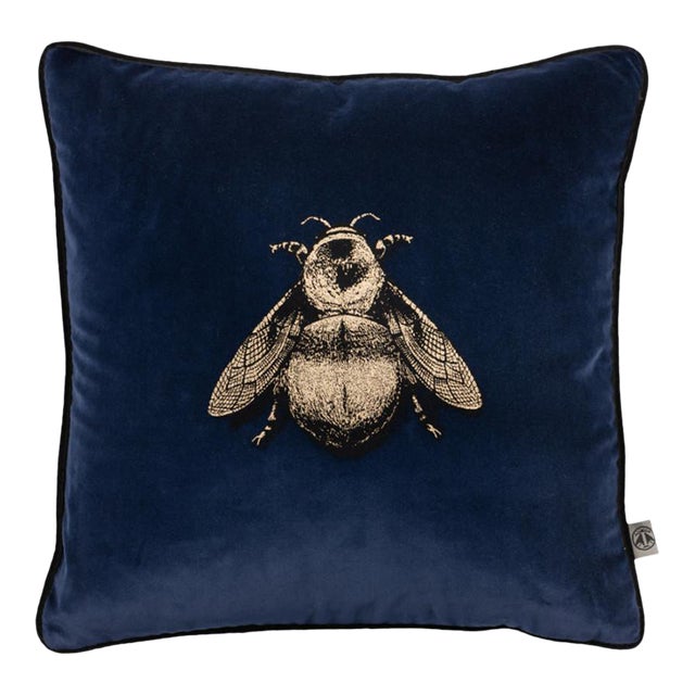 Small Napoleon Bee Cushion | Chairish