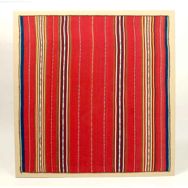 1880 Ceremonial Tari Cloth | Chairish