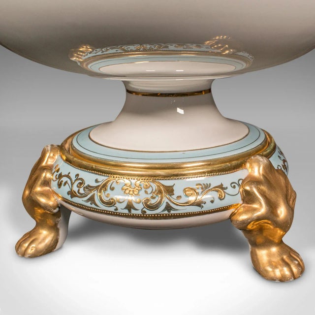 1920's Antique Decorative Footed Bowl | Chairish