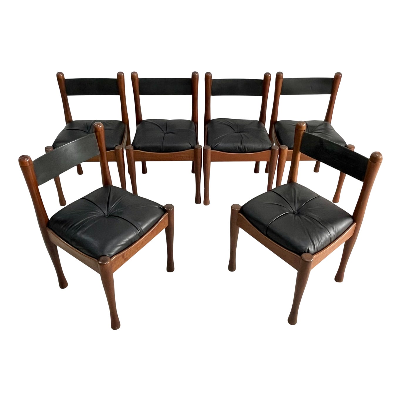 620 Chairs by Silvio Coppola for Bernini, 1960s, Set of 6 | Chairish