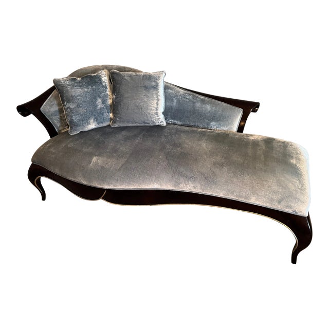 Christopher Guy Sofia Chaise Lounge | Chairish