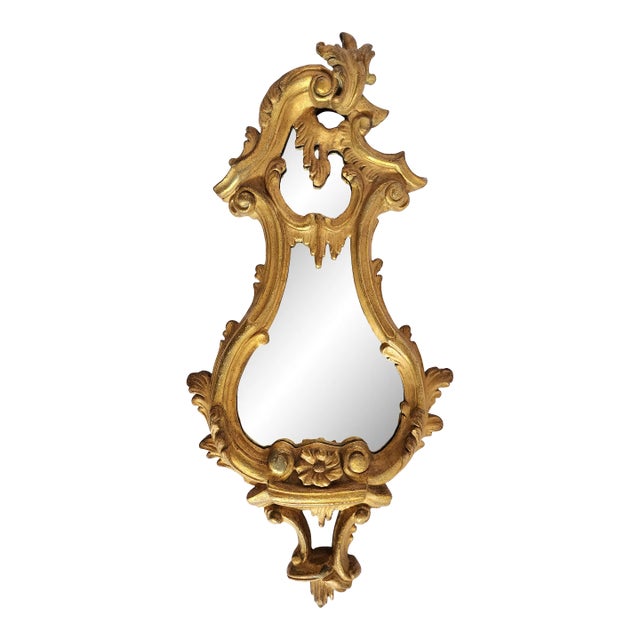 Vintage Borghese Rococo Style Mirror | Chairish