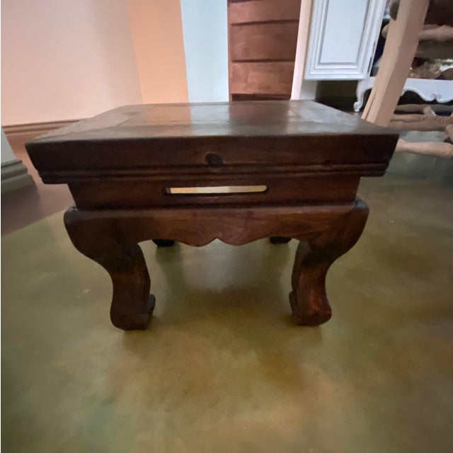 Trio of Small Asian Opium Tables | Chairish