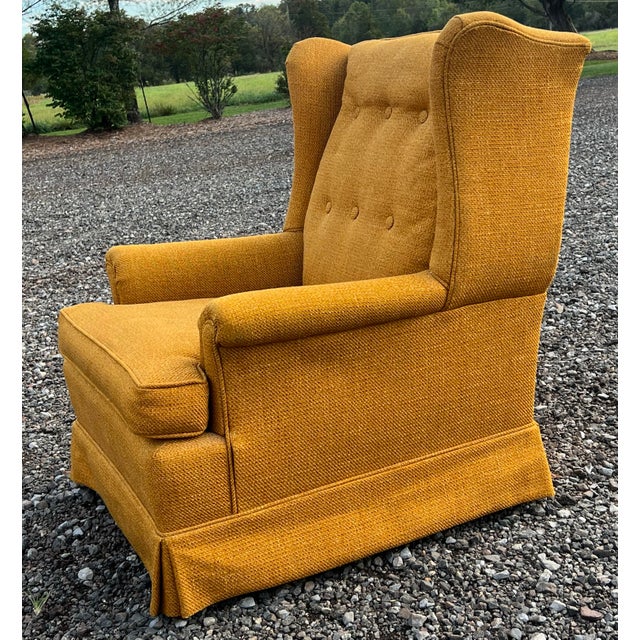 Ethan allen traditional classics wingback chair store