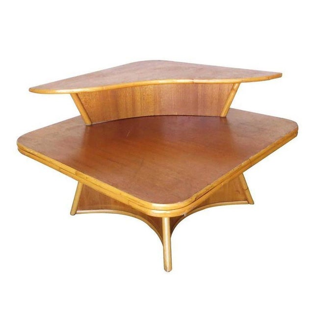 1950s Restored Rattan Living Room Table Set by Herbert & Shirley Ritts ...