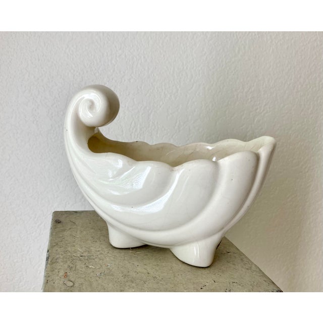 Circa 1930/1940 Haeger Potteries Art Deco-Inspired Conch Shell Planter ...