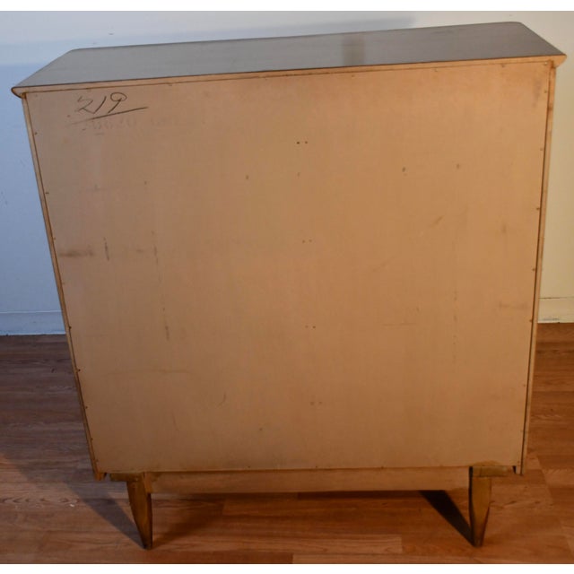 Mid-Century Modern Kent Coffey the Foreteller Walnut Tall Chest Highboy ...