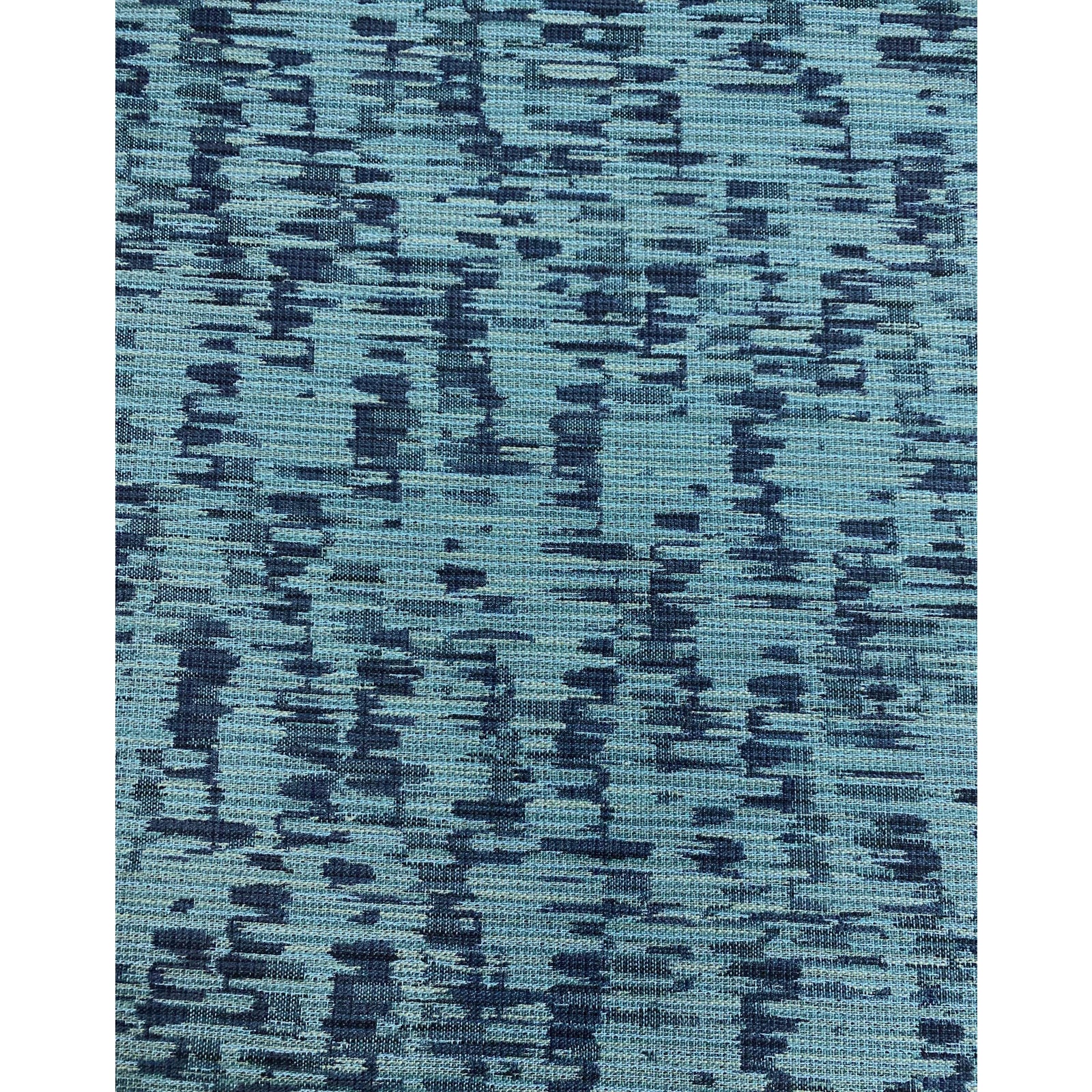 Luum Wavefield Sea Level Teal Navy Blue Abstract Indoor Outdoor ...