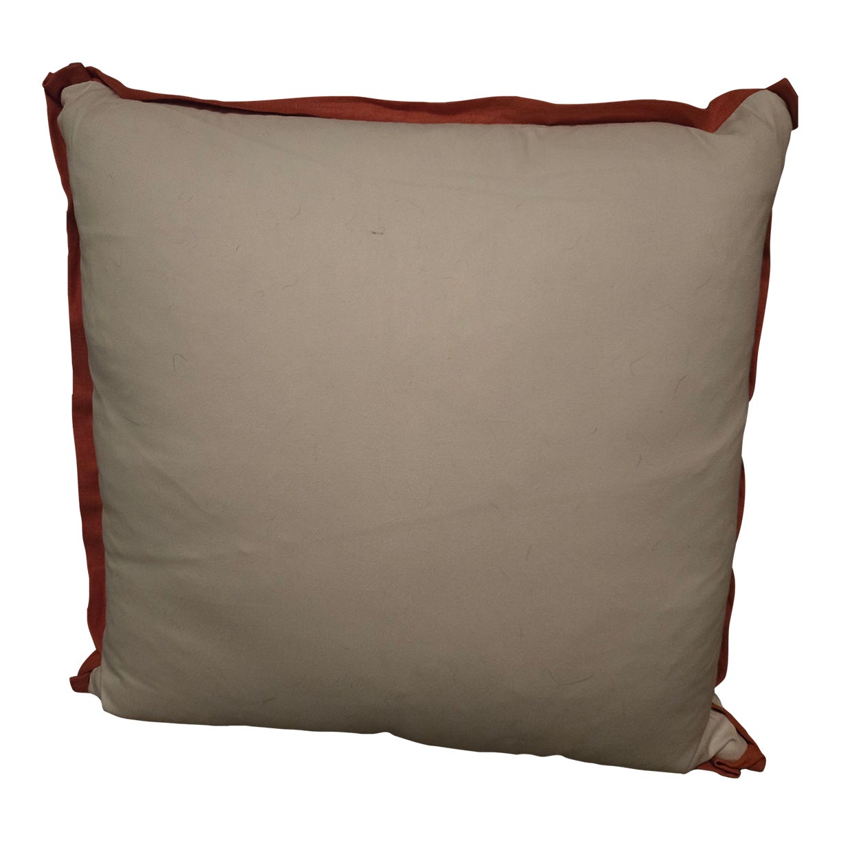 Thom Filicia 22” Feather-Filled Ivory Cable-Knit Designer Pillow With ...