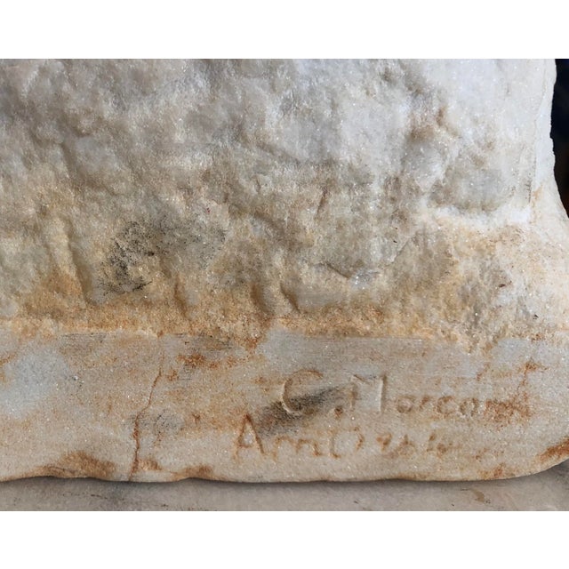 Realism Alabaster Marble Bust | Chairish